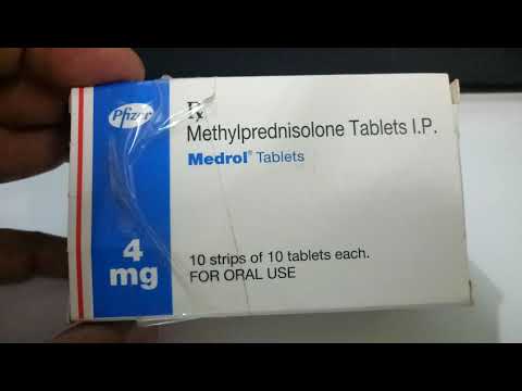 Medrol Tablets - Latest Price, Dealers & Retailers in India