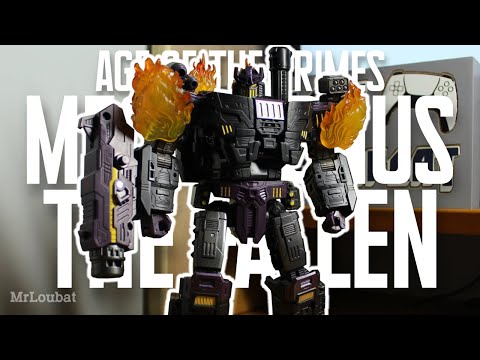 A Nearly Perfect Leader Class | Age of the Primes Megatronus The Fallen | MrLoubat Review No. 76