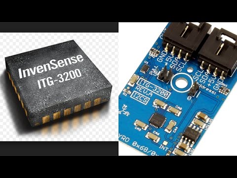 Arduino Nano ITG-3200 Gyro Angular Rate Sensor Tutorial