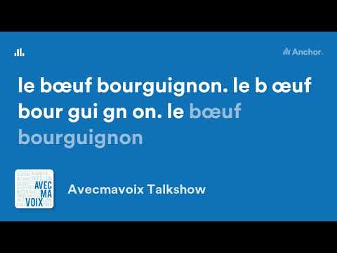 Le boeuf bourguignon | French pronunciation