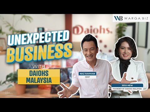 Unexpected Business: Daiohs Malaysia founder's Jess Hew interviewed host by Nazrudin Rahman
