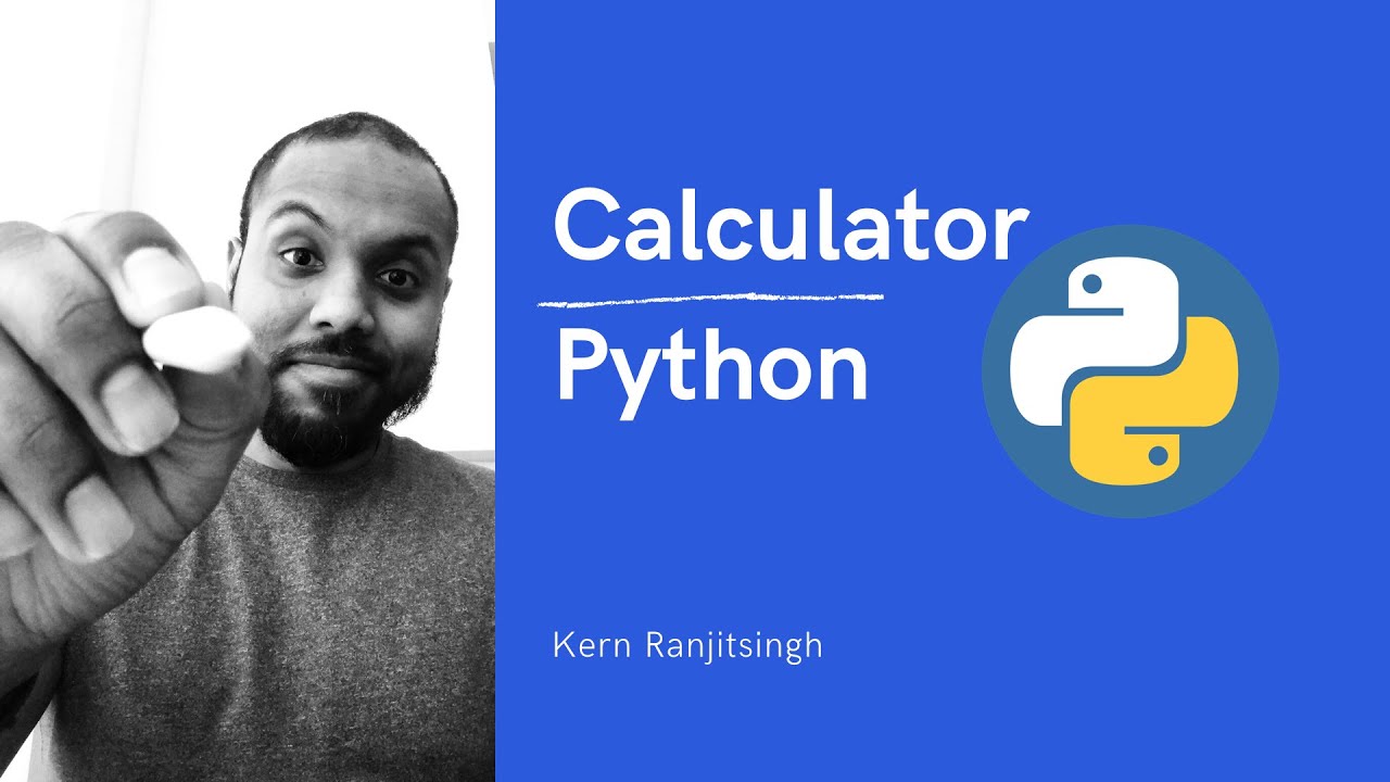 Simple Python Calculator (by example - less than 5 mins)