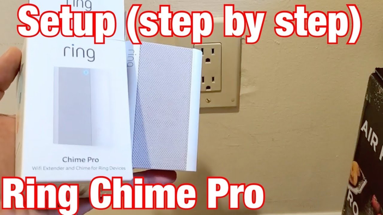 Ring Chime Pro: How to Setup / Connect (step by step)