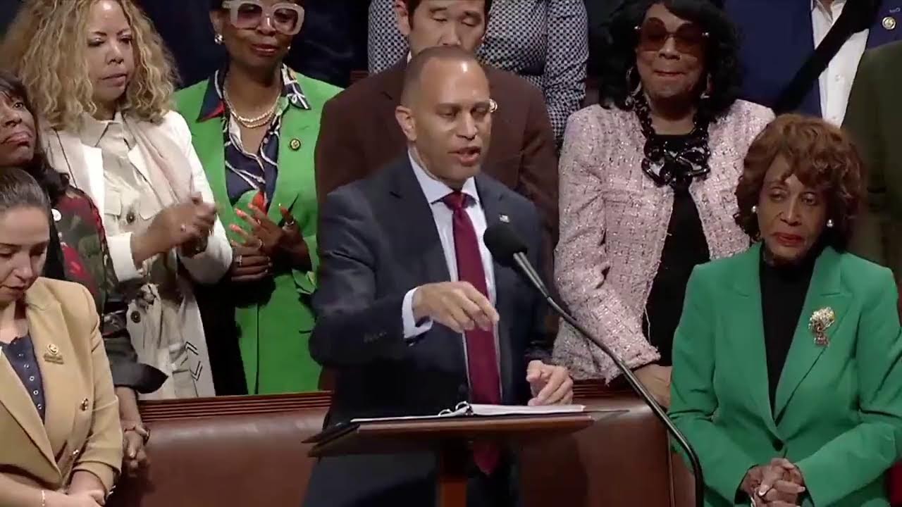 Historic House Floor Speech Delivered by Leader Hakeem Jeffries
