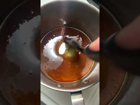 Did caramel only torture me? #homemadecaramel #cakerecipe