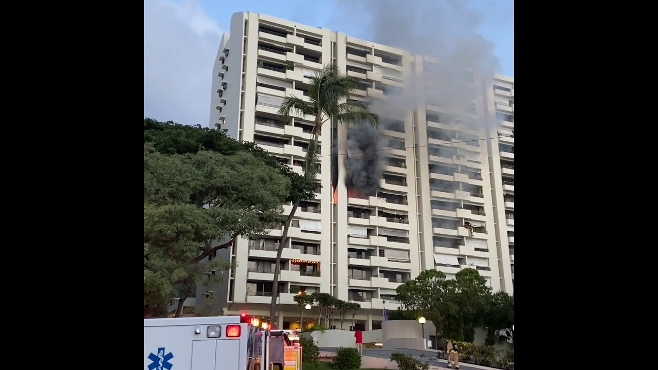 Hawaii Kai high-rise condo fire kills 2 dogs | Honolulu Star-Advertiser