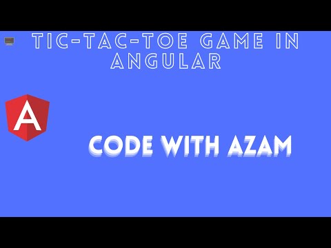 Angular Tic-Tac-Toe Web App