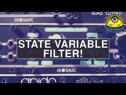 Mosaic State Variable Filter (Black) 2022 - black | Reverb