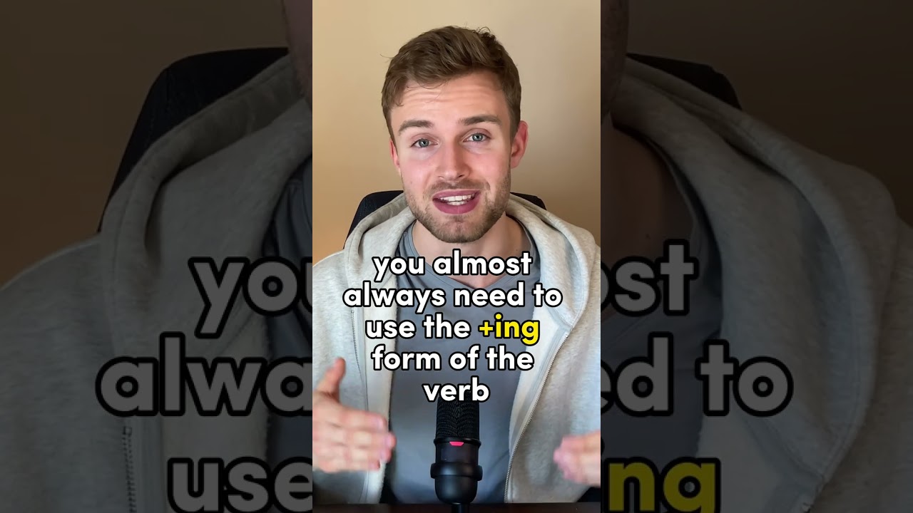 Using a verb after a preposition? DON'T make this mistake!!