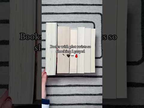 BOOKS WITH PLOT TWISTS SO SHOCKING I GASPED! 😱🖤🩸