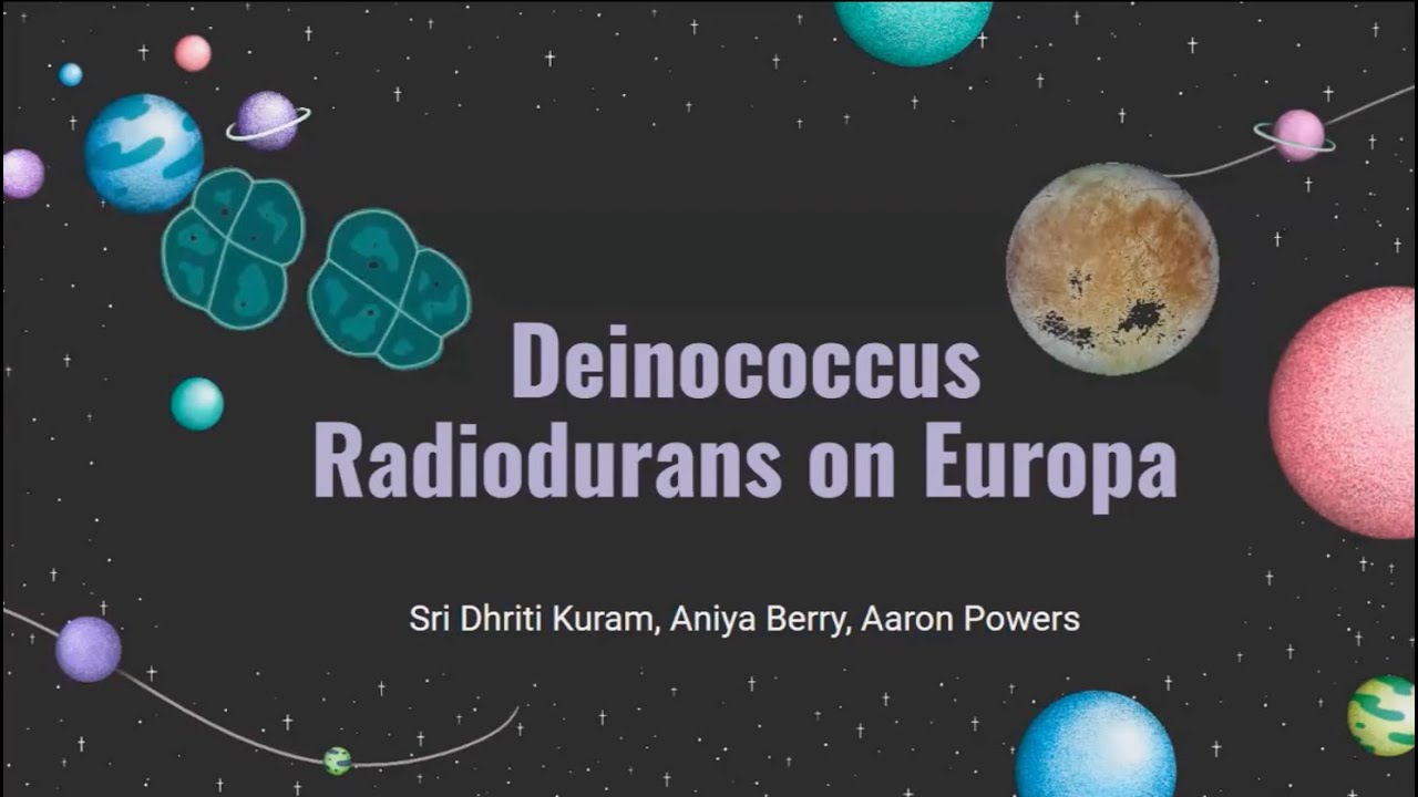 Deinococcus Radiodurans on Europa