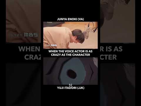 Junya Enoki Recording Lines For Jujutsu Kaisen