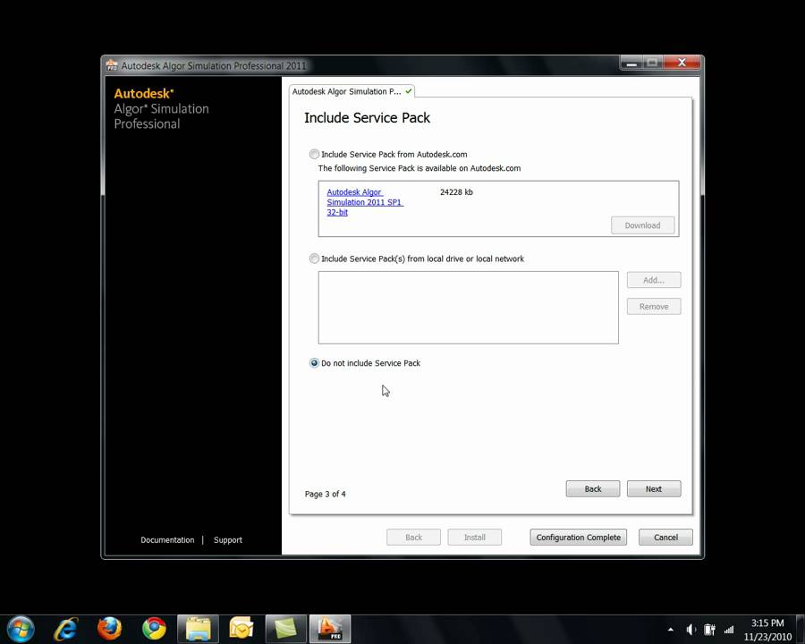 Autodesk Algor Simulation FAQ - Installation