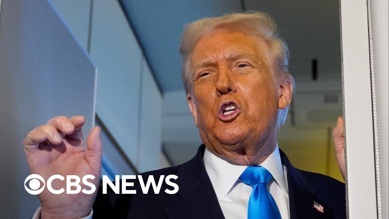 Trump acknowledges he's 