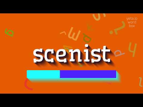 HOW TO PRONOUNCE SCENIST? #scenist