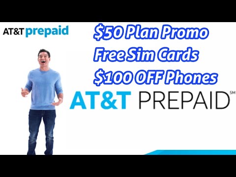 AT&T Prepaid $50 Unlimited Plan Promo, $100 off Galaxy Phones.