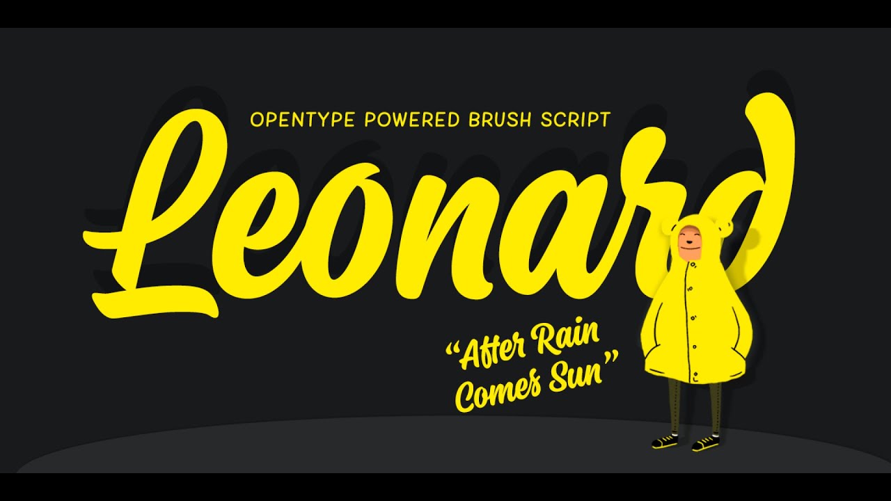 Leonard Brush Script Font