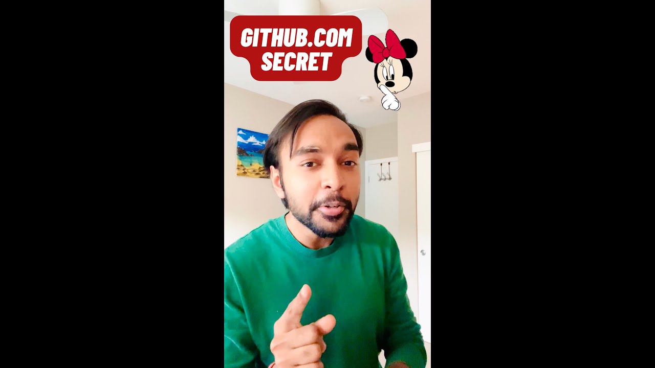 Github.com secret you did not know about