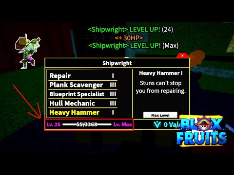 How To Level Up Shipwright Fast In Blox Fruit...
