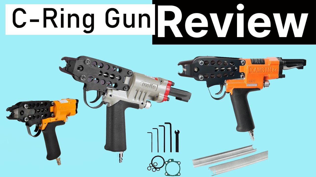 C-ring gun & hog ring gun Review, Stanley, Meite, and Kamsin. Watch our review which one is for you.