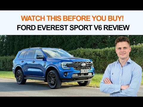 2025 Ford Everest Sport V6 7 Seater 4WD Review Australia 🇦🇺: Better than a Toyota Prado & Isuzu MUX?