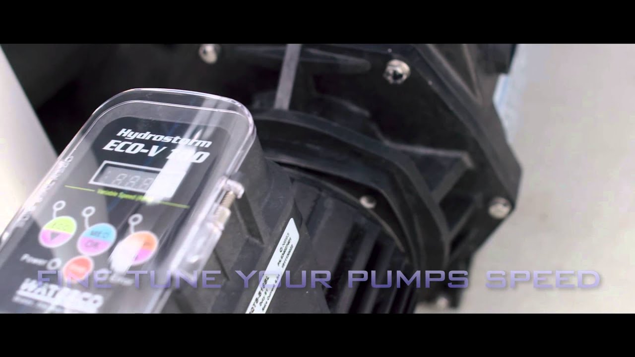 Hydrostorm ECO-V variable speed energy saving pump