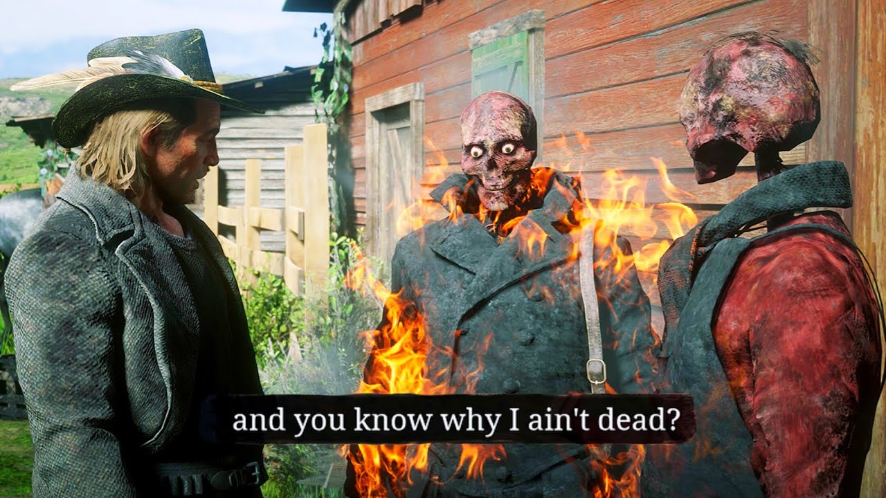 This is why Real-Time Cutscenes are Superior - RDR2