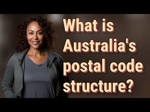 What is Australia's postal code structure?