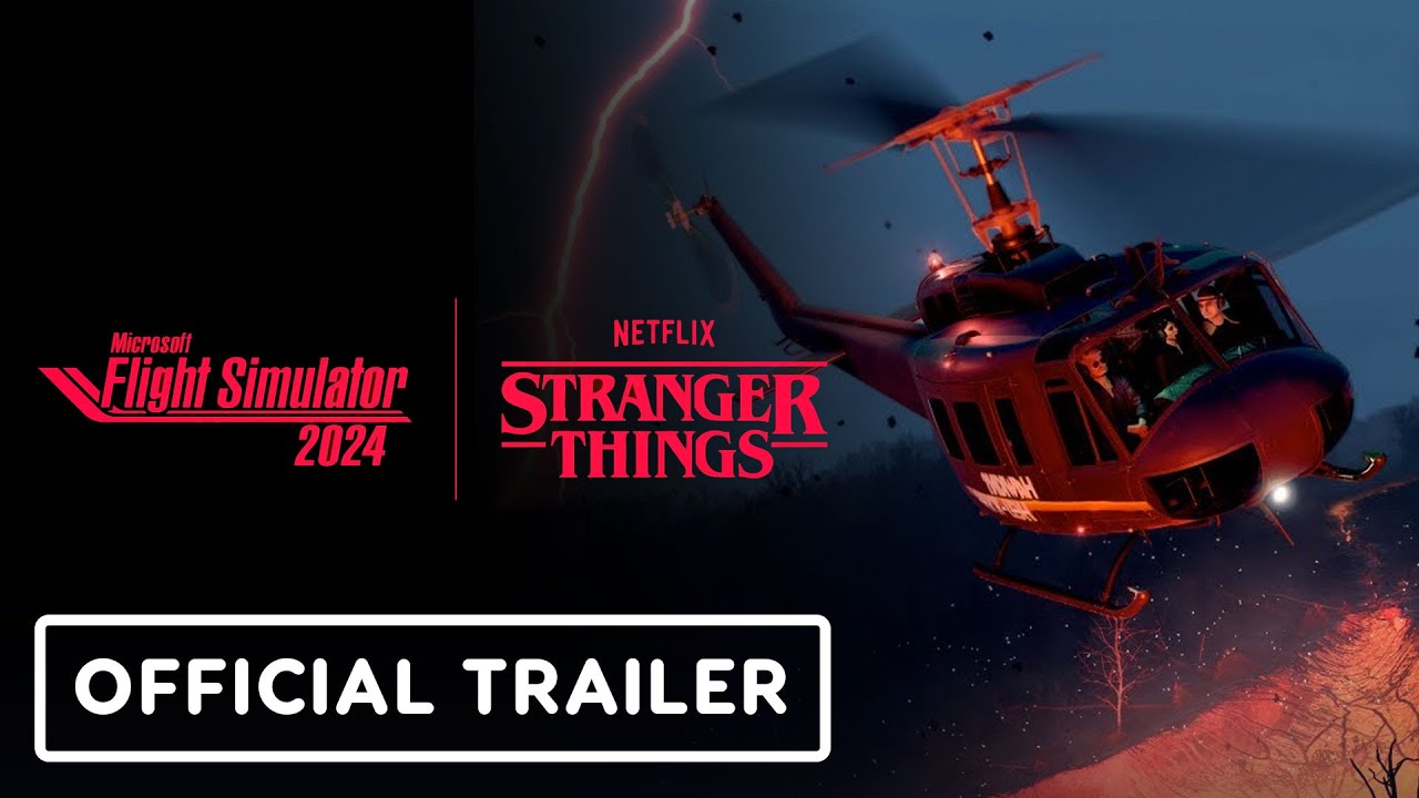 “Microsoft Flight Simulator 2024” saņēmis “Stranger Things” tematikai ...