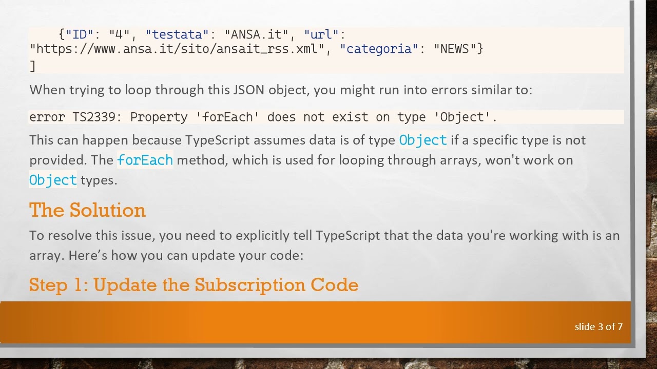 How to Loop Through a JSON Array in Angular 10