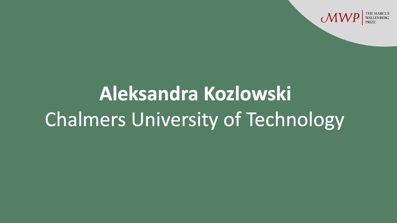 MWP Young Researchers’ Program 2022 – Aleksandra Kozlowski