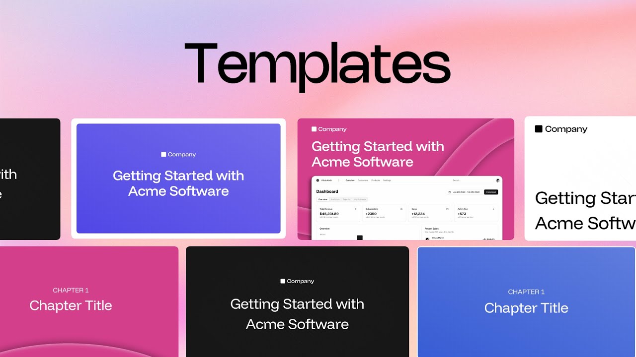 Introducing Templates 2.0