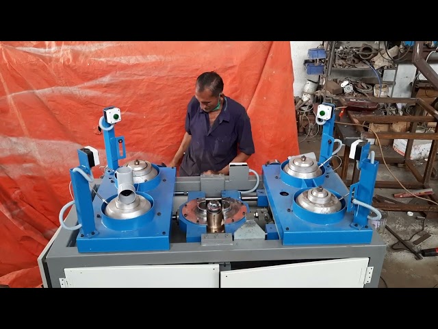 PVC Pipe Socketing Machine - 90mm Inline PVC Pipe Socketing Machine ...