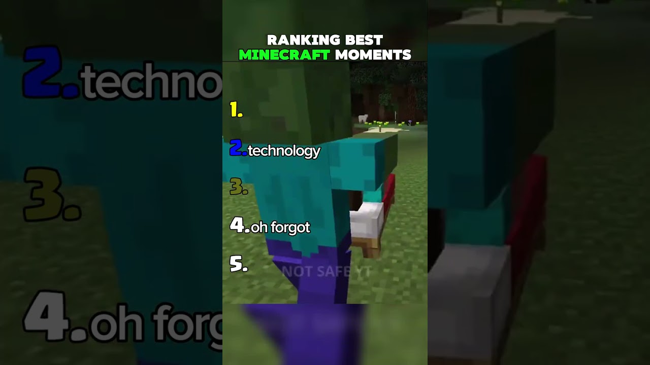 Ranking ULTRA FUNNY Cut Minecraft Moments 😭