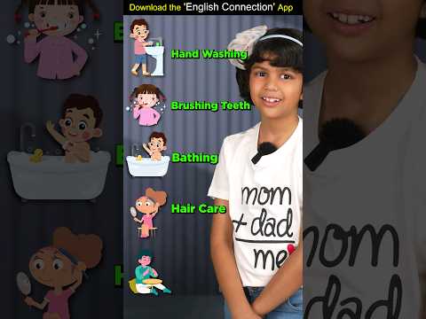 Health & Hygiene Habitsπ· | Kids English Words | Keshari Adi Connection #shorts