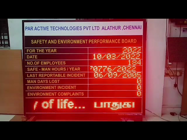 Display Boards - LED Video Wall Manufacturer from Chennai