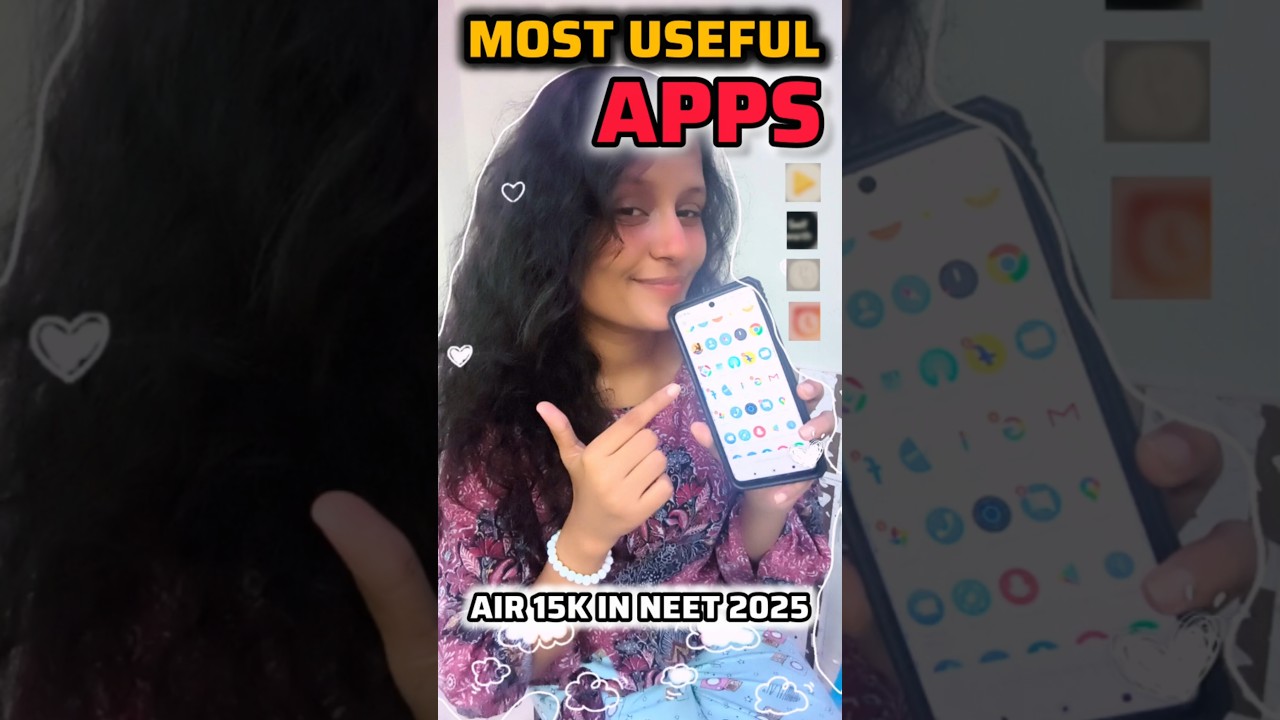 Most *useful* apps in my NEET preparation🥼🩺📲  #neet #mbbs #neetmotivation #gmc #aiims