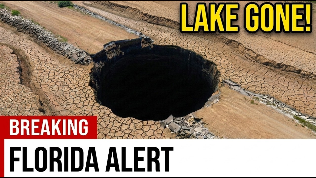 Lake Jackson CAVES IN - Shocking 12 Billion Gallons Gone Overnight!