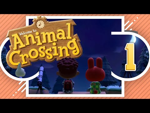 Let's Play Animal Crossing New Horizons // Part 1 // What should I name my island?