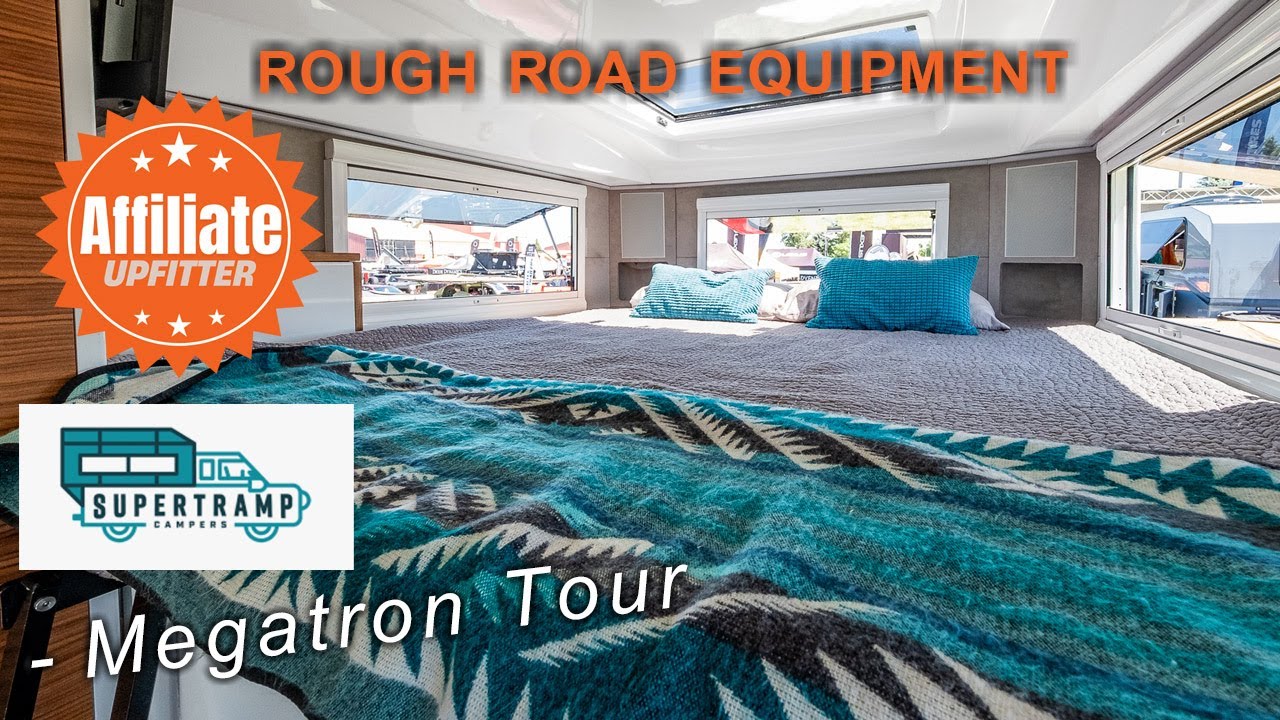 The Supertramp Megatron Truck Camper Promises Panoramic Views and ...