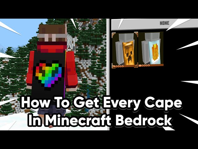 All types of capes in Minecraft and how to get them
