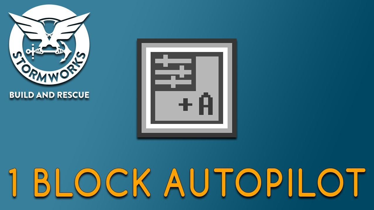 Stormworks 1 Block Autopilot Microcontroller