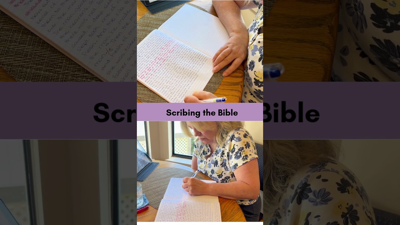 I Tried Copying the Bible by Hand and This Happened