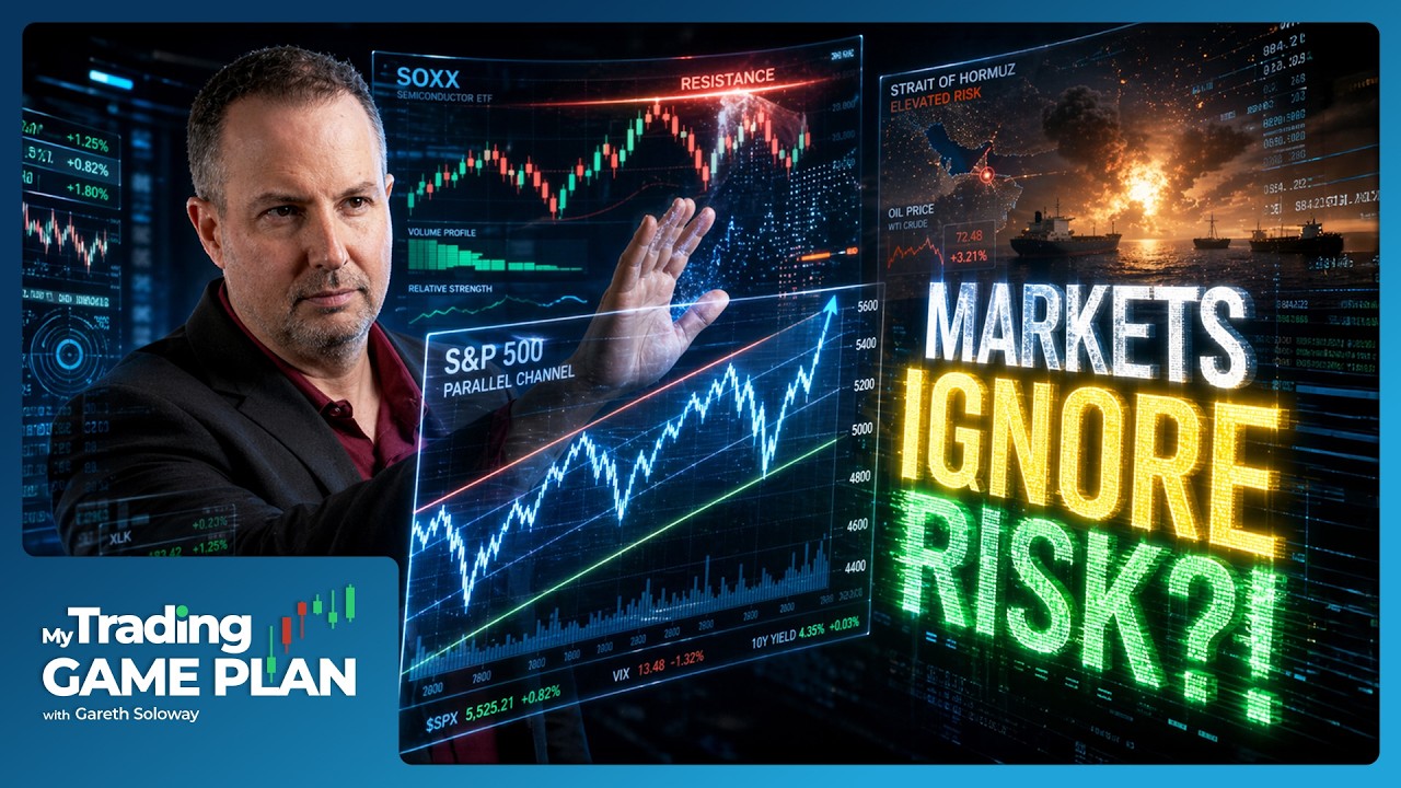 Markets IGNORE Iran Attacks?! S&P 500 Channel, SOXX Warning & Key Earnings