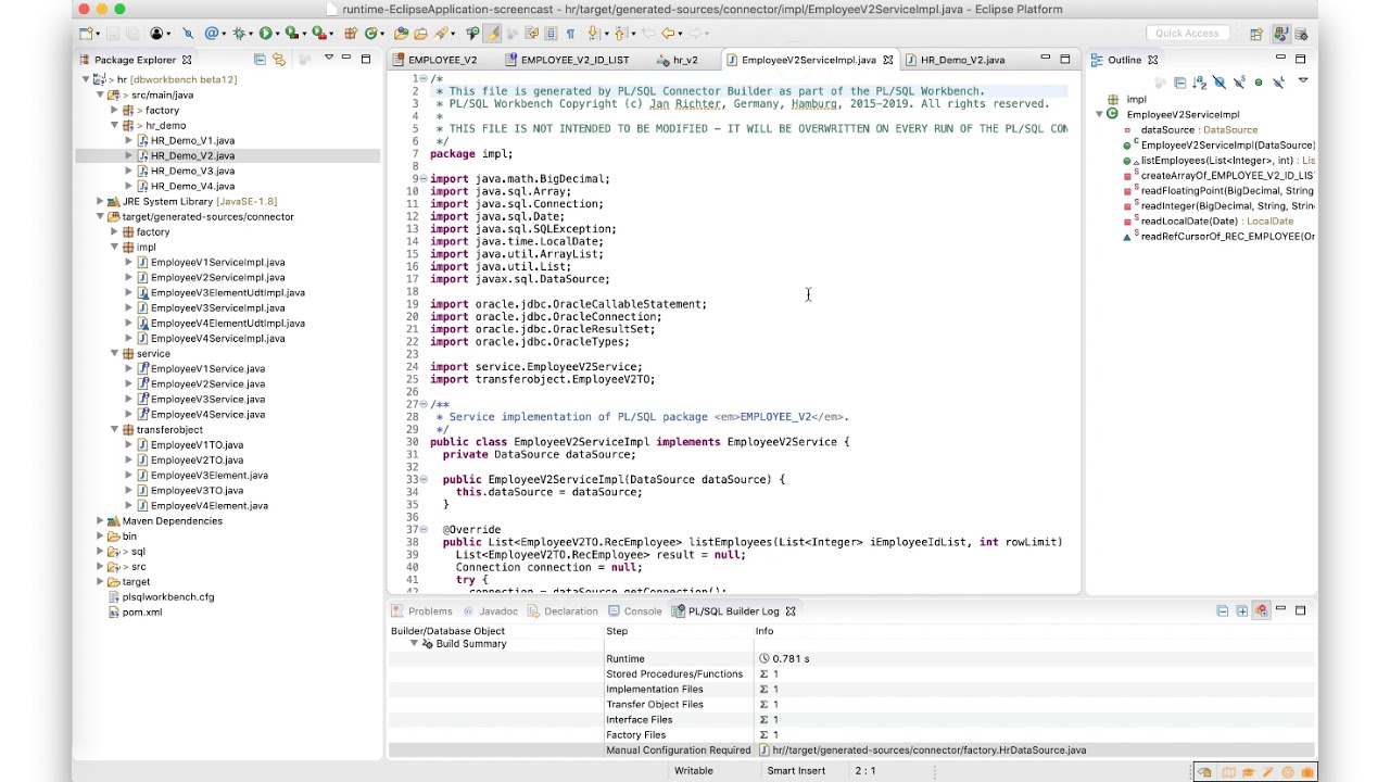 PL/SQL Workbench Example 2