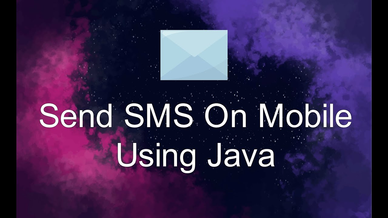 Send SMS using Java #shorts