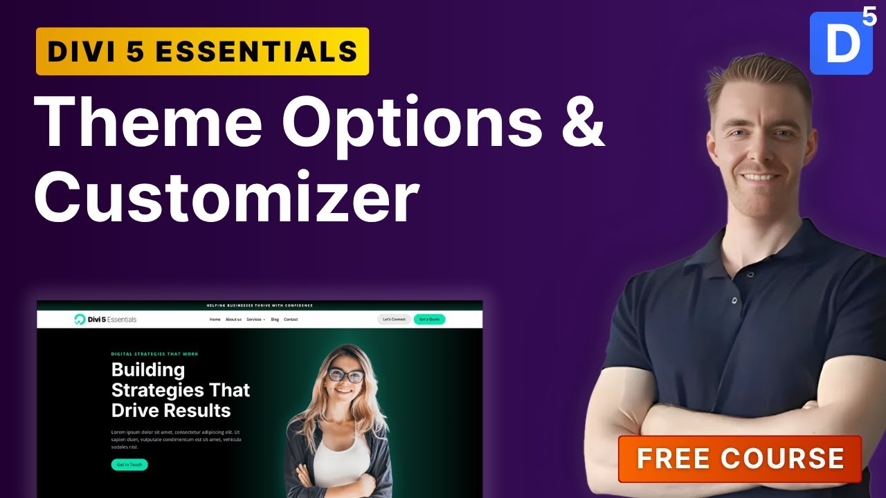 Divi 5 Theme Options & Customizer Explained