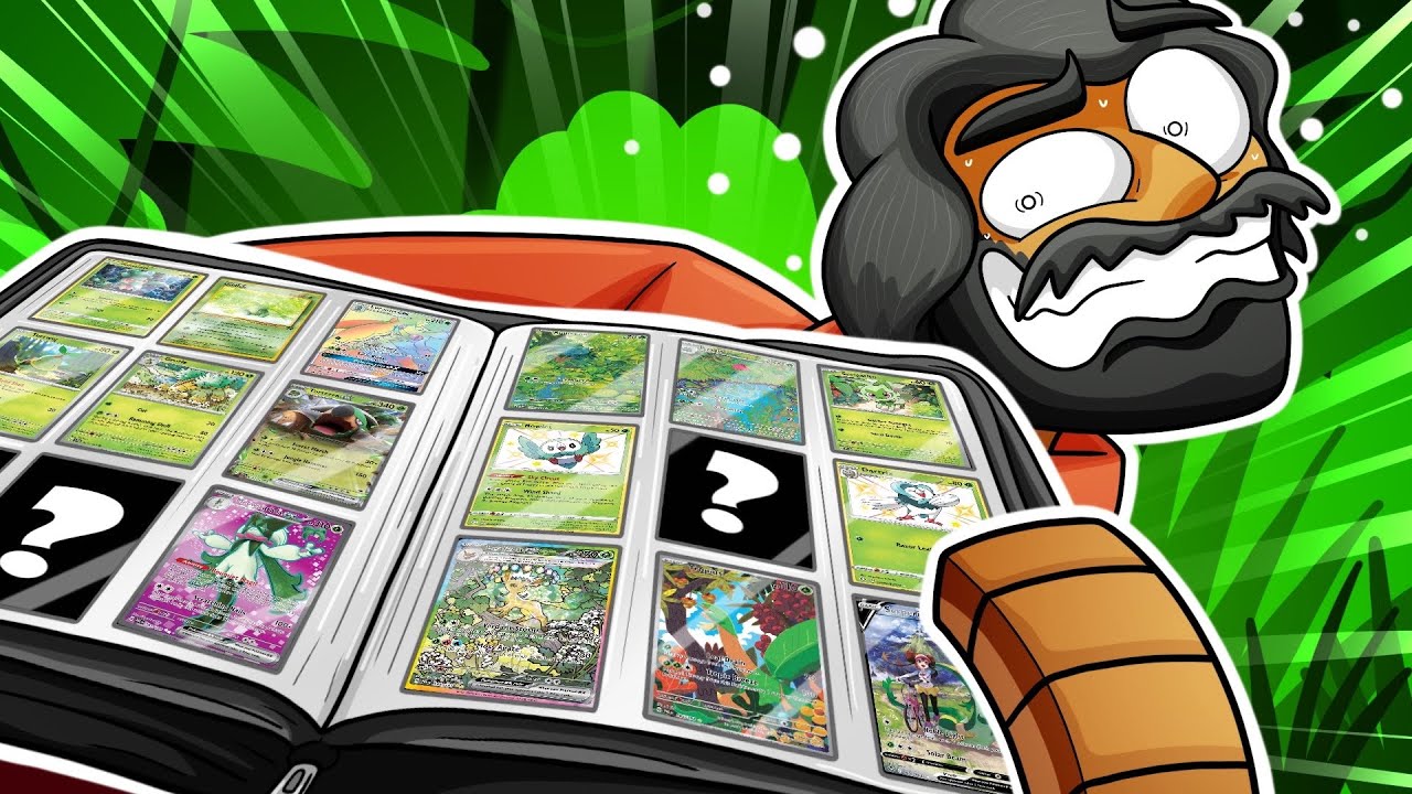 Collect Every GRASS TYPE Pokemon in ONE Binder...