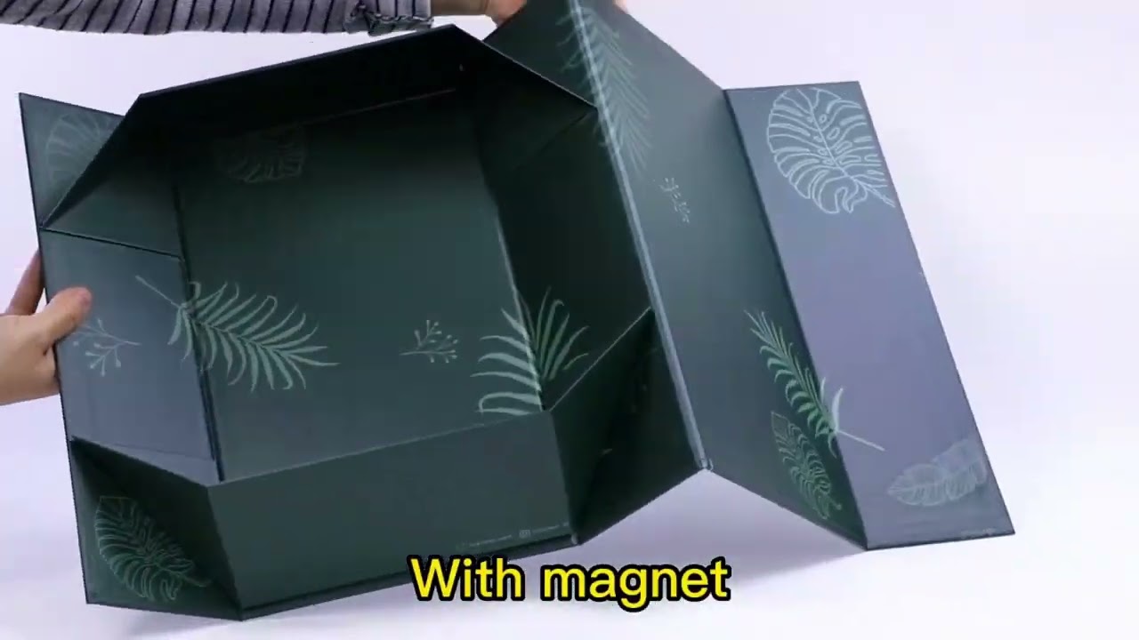 How We Made Magnetic Closure Foldable Box