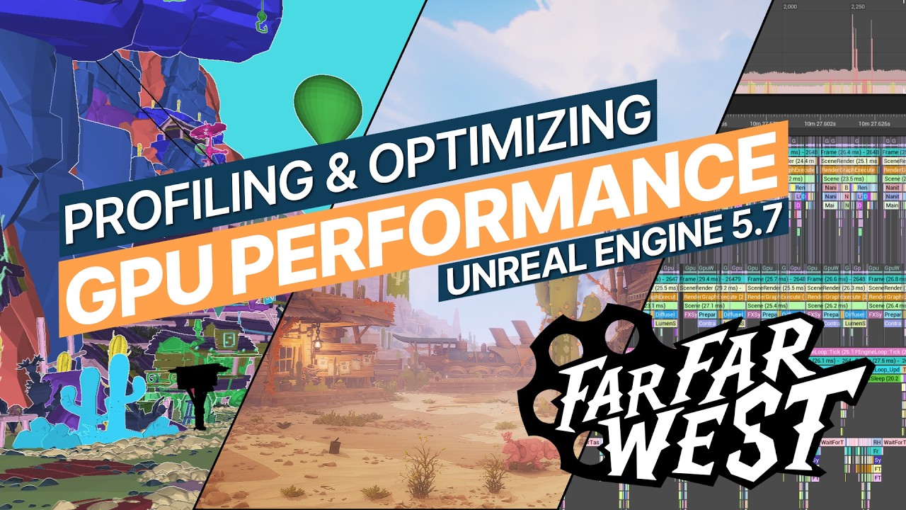 Optimizing GPU Performance for “Far Far West” (UE5 Indie Game)